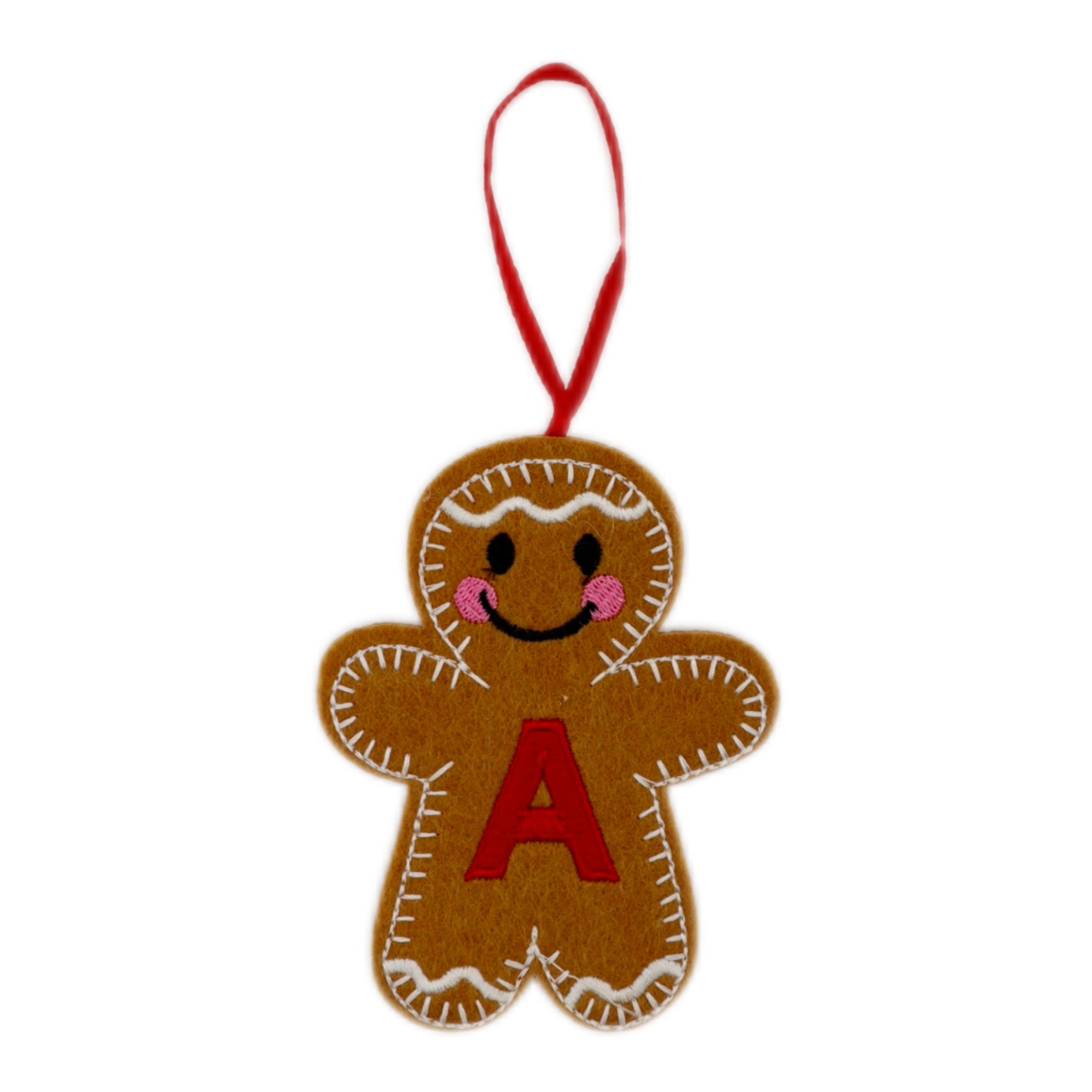 Gingerbread Letter A – The Gnome Garden